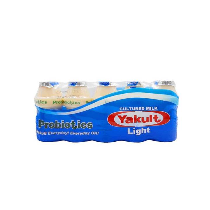 Yakult Light Probiotics Cultured Milk (5 x 80mL) - [Same Day Delivery cut off at 10:59AM ...