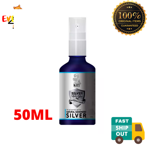 DR PETS Nano Silver 50ML Anti-Scratch, Skin Infection and Wound ...