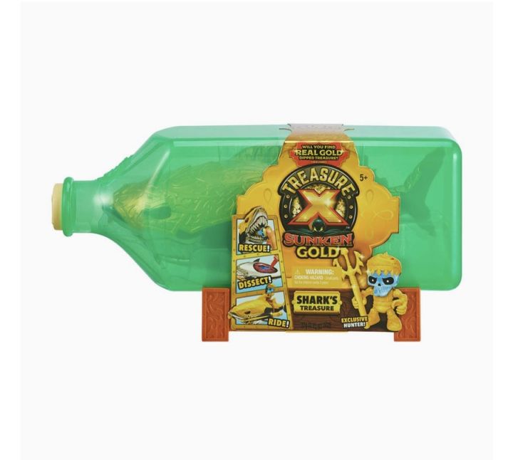 TREASURE X SUNKEN GOLD SHARK TREASURE SERIES 5 SHARKS ORIGINAL | Lazada ...