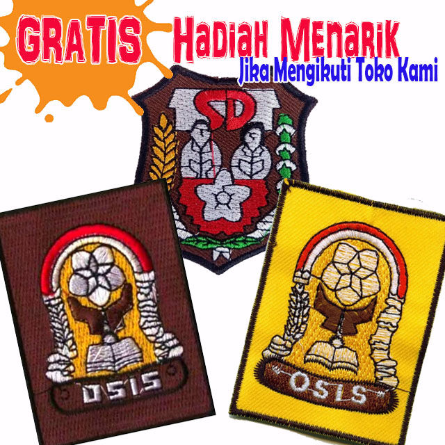 ATRIBUT OSIS SD SMP SMA/BADGE OSIS | Lazada Indonesia