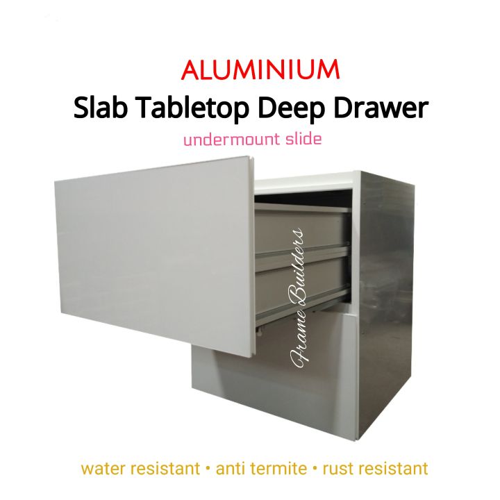 [PRE-ORDER] Deep Drawer /Slab Tabletop Deep Drawer /Drawer for Concrete ...