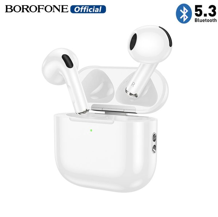 BOROFONE BW64 TWS True Bluetooth Earphones Wireless Headset BT 5.3 HIFI Stereo With Microphone ...
