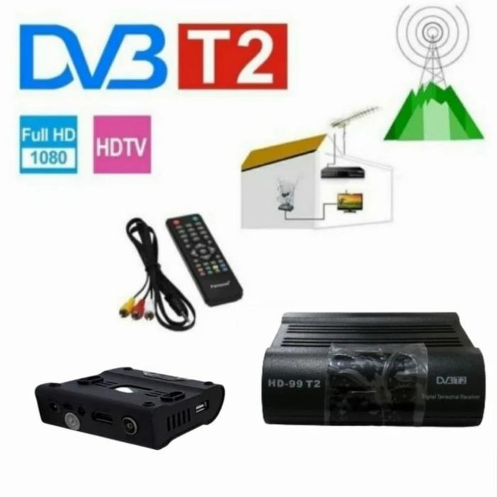 SET TOP BOX DVB-T2 DIGITAL SATELLITE TV TUNER BOX RECEIVER - RIYHANA ...