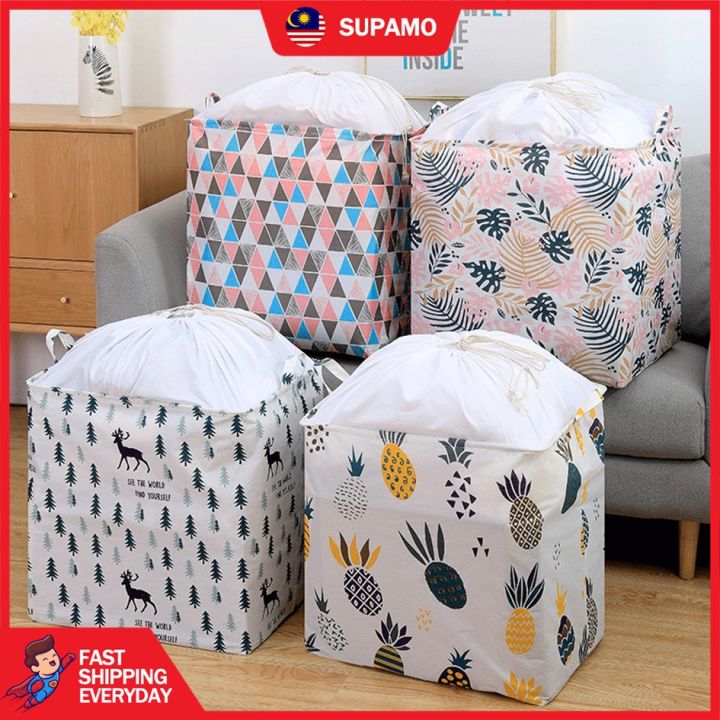 SUPAMO 210L 140L Washday Laundry Basket Extra Large Foldable Storage ...