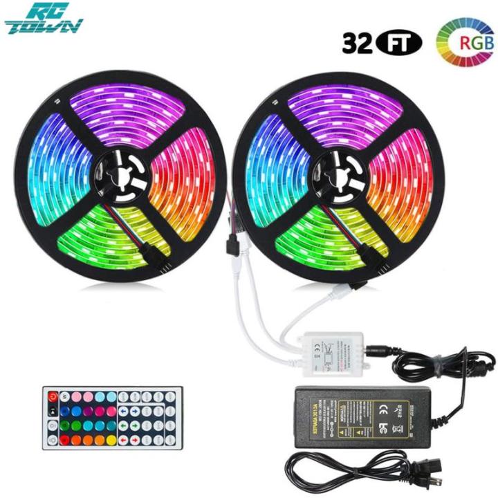 10 Meters Led Strip Lights Waterproof Ip65 Weatherproof Super Bright 20 ...