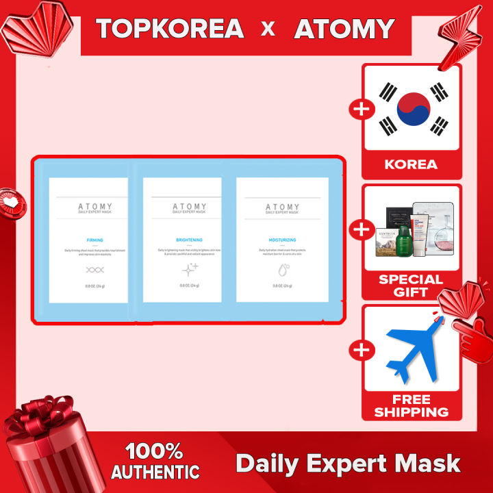 ★ATOMY★ Daily Expert Facial Mask - Firming 24ml x 10ea / Brightening ...