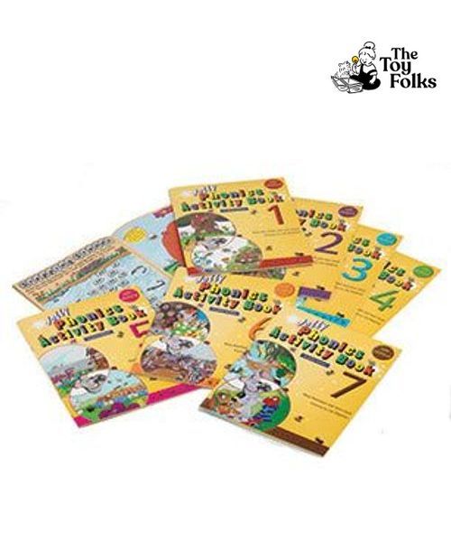 Jolly Phonics Activity Book Set 1 To 7 Phonics Learning Activities ...