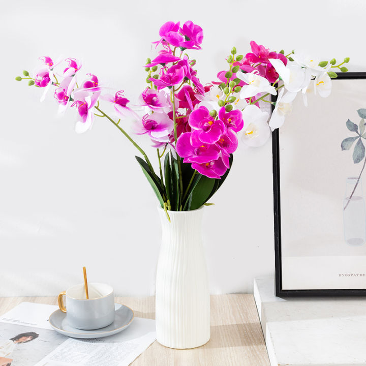 BUNGA PALSU ANGGREK 2C K12 LATEX B8020 BUNGA HIAS ARTIFICIAL HIASAN ...