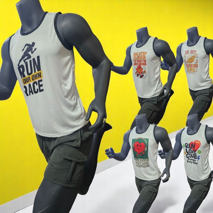 2025 Fun Run Quick-Dry Singlet Perfect for Jogging, Running & All Sweat ...
