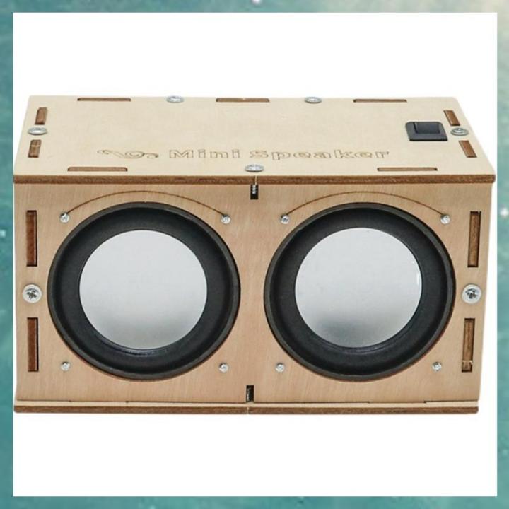 (KRXT) DIY Bluetooth Speaker Box Kit Speaker Science Experiment ...