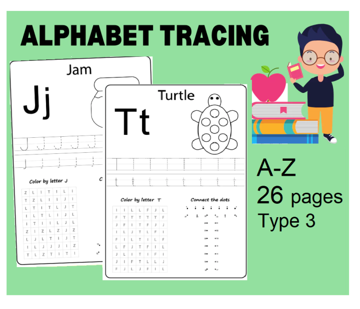Alphabet tracing/ Alphabet Activities - preschool kindergarten ...