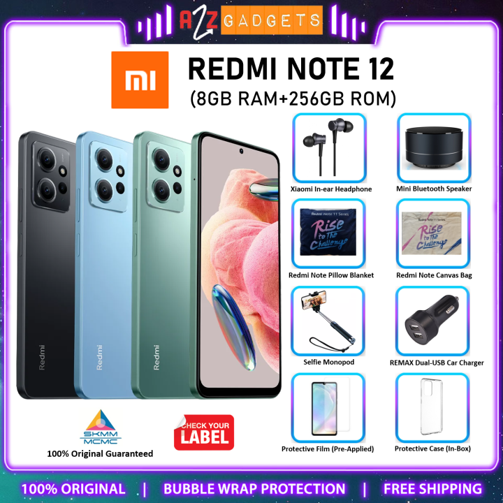 [MY Set] Redmi Note 12 / Note 12 5G Smartphone - 1 Year Xiaomi Malaysia ...