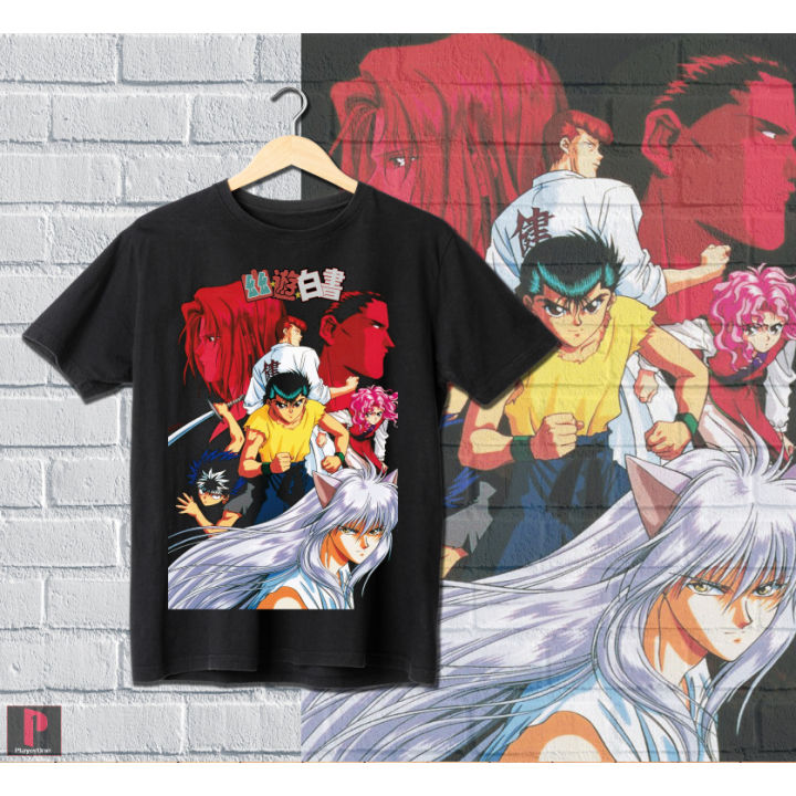 Ghost Fighter Yuyu Hakusho Sensui Shirt #7 | Asian Size | Batang 90's ...