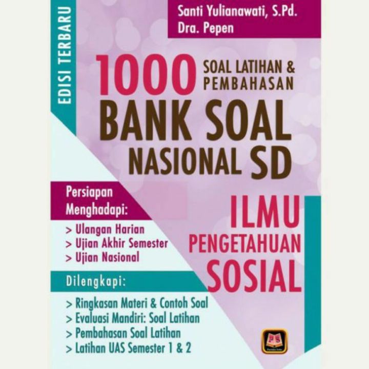 Pustaka Setia Bank Soal Nasional SD IPS 1000 Soal Latihan & Pembahasan | Lazada Indonesia