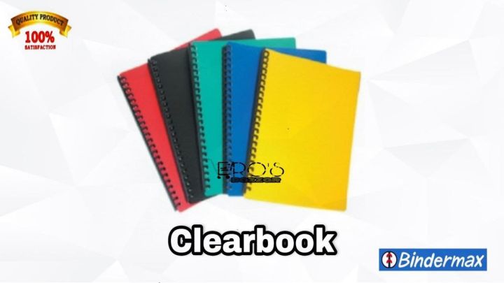 Bindermax Clearbook Refillable 20 sheets - ( A4 and Long ) | Lazada PH
