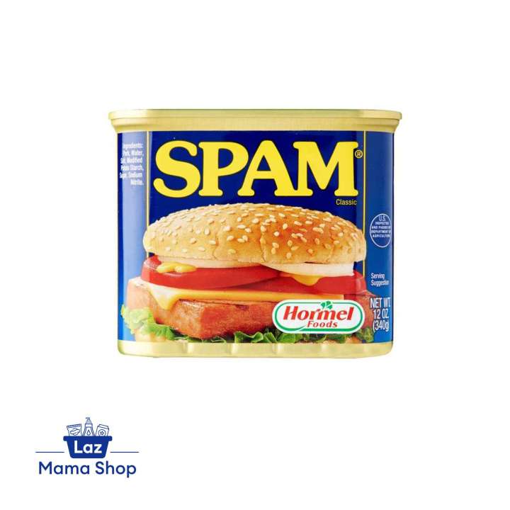 SPAM® Classic Luncheon Meat 340G (Laz Mama Shop) | Lazada Singapore