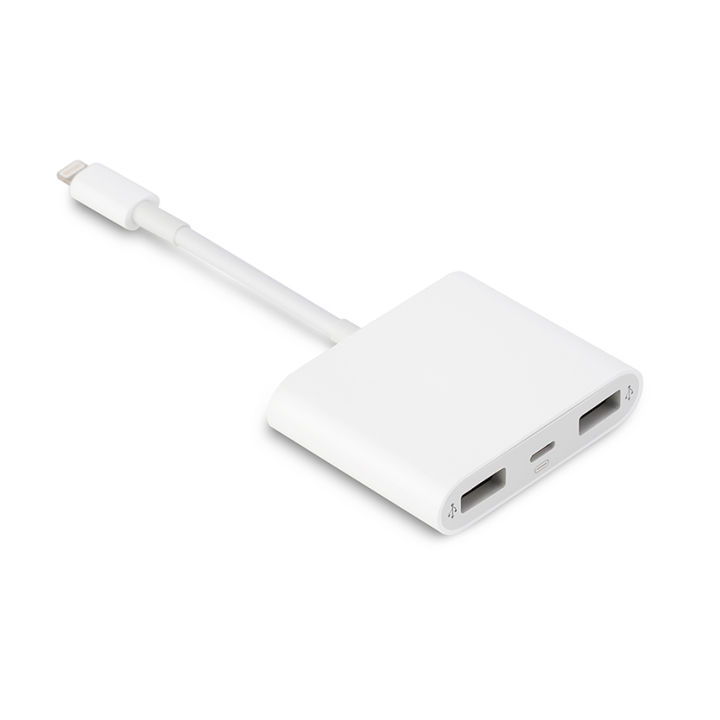 USB Camera Adapter for iPhone iPad OTG USB Female Adaptor Cable with ...