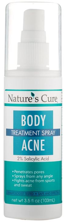 Nature's Cure Body Acne Treatment Spray 3.5 fl oz NO CAP | Lazada PH