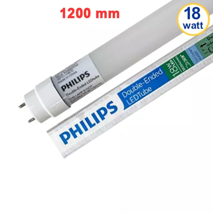 (รุ่นใหม่) Philips LED T8 18w 22w หลอดนีออน ฟิลิปส์ มี 4000k 6500k ยาว 1200 มม ไฟเข้าสองทาง ...