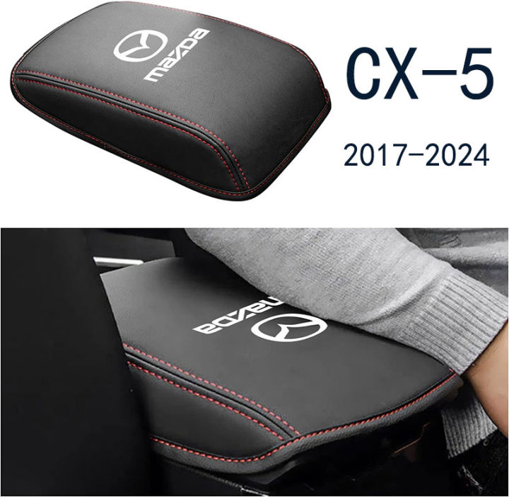Leather Center Console Cover for Mazda CX5 CX-5 2017 2018 2019 2020 ...