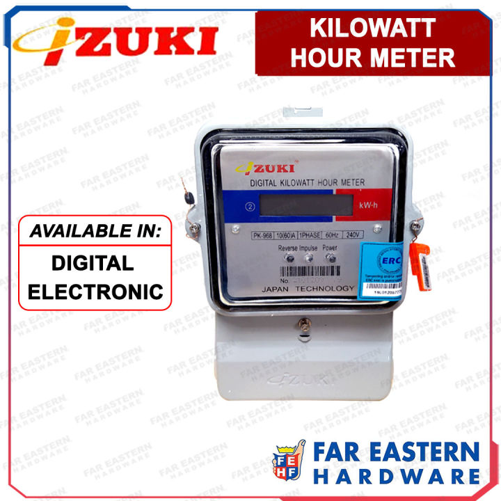 IZUKI Kilowatt Hour Meter Submeter Digital | Electronic Sub Meter ...
