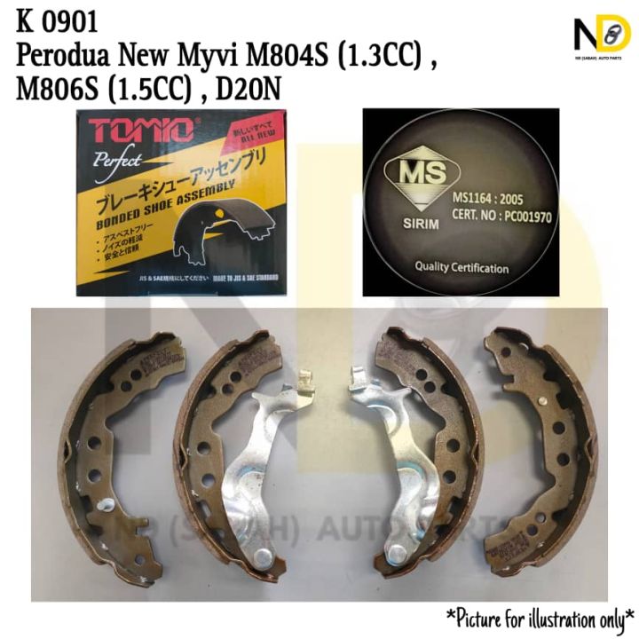PERODUA NEW MYVI M804S (1.3CC) / M806S (1.5CC) / PERODUA MYVI D20N ...