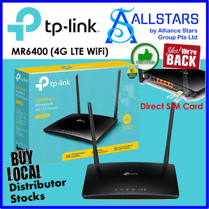 (ALLSTARS : We are Back / Direct SIM Router Promo) TPLink / TP-Link TL ...