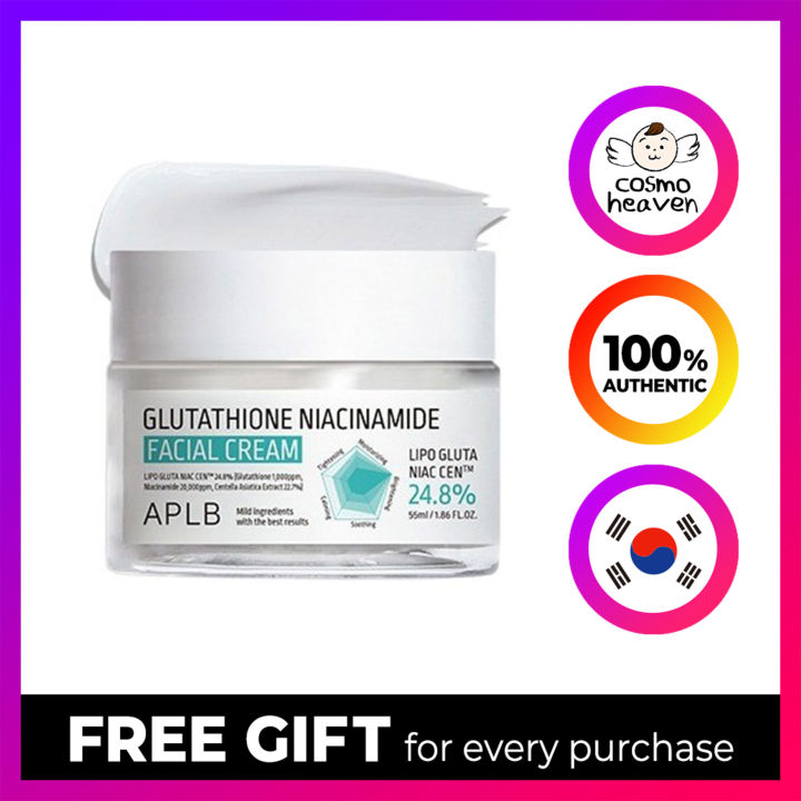 Aplb Glutathione Niacinamide Facial Cream 55ml Lazada