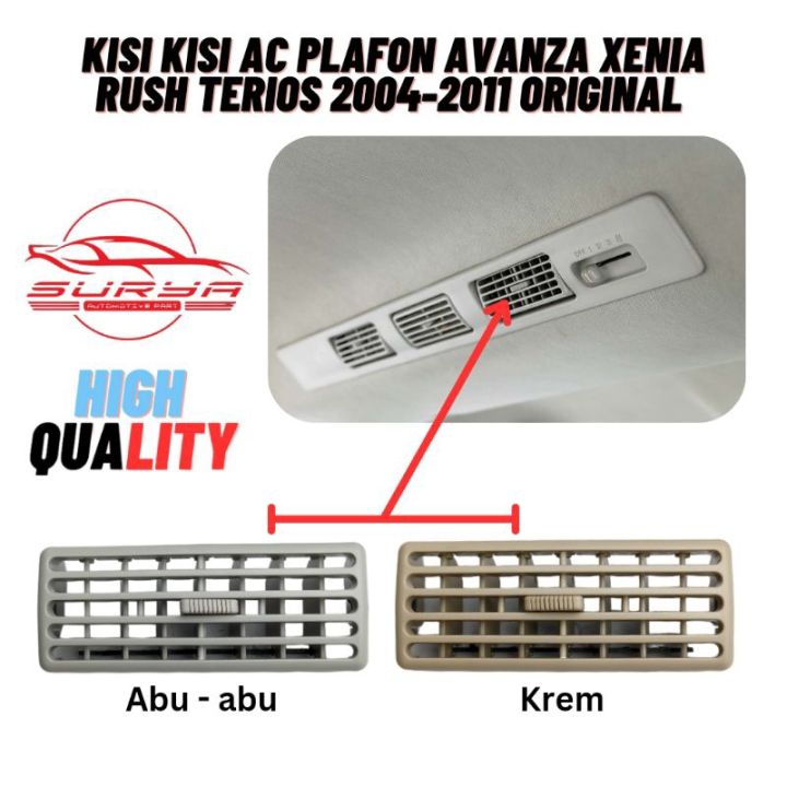 Kisi Kisi AC Plafon Mobil Avanza Xenia Rush Terios 2004-2021 ORIGINAL ...