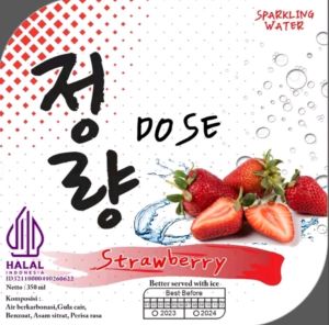 SOJU DOSE HALAL MUI 100% NON ALKOHOL / SPARKLING WATER / MINUMAN SODA ...