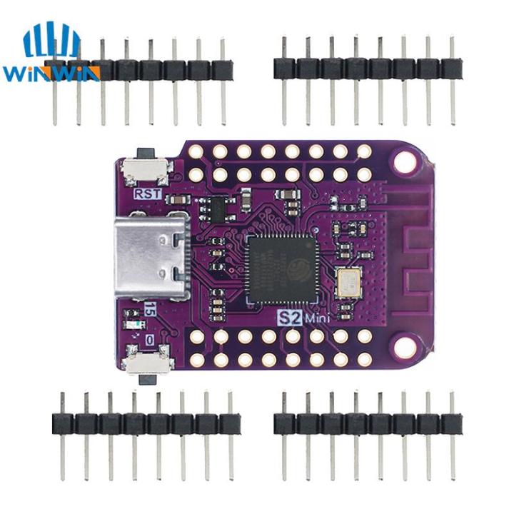 ESP32 S2 Mini V1.0.0 - LOLIN WIFI IOT Board based ESP32-S2FN4R2 ESP32 ...