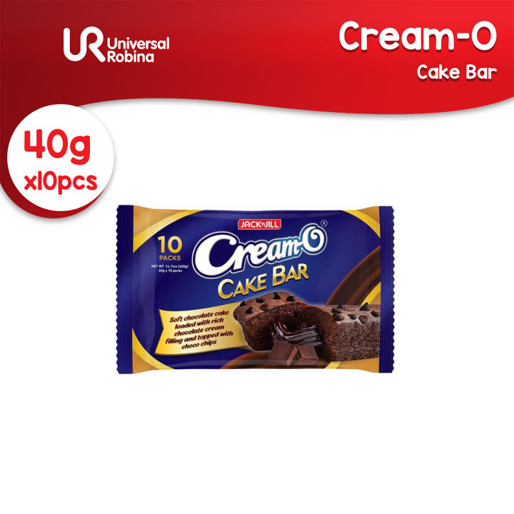 Cream-O Cake Bar (40g x 10) | Lazada PH