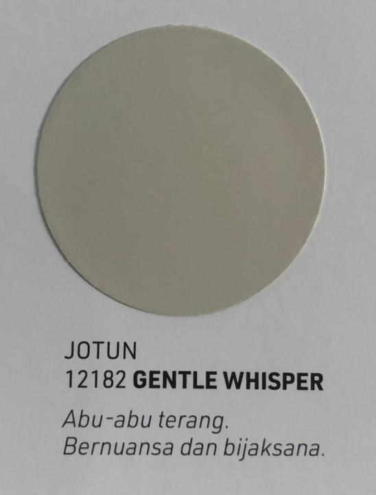 JOTUN Jotashield Antifade Colours 12182 - Gentle Whisper 2.5LT / 4KG ... JOTUN Jotashield Antifade Colours 12182 - Gentle Whisper 2.5LT / 4KG ...