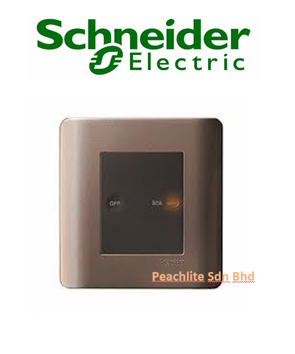 Schneider ZENcelo 32A 1 Gang Full-Flat Double Pole Rocker Switch with ...
