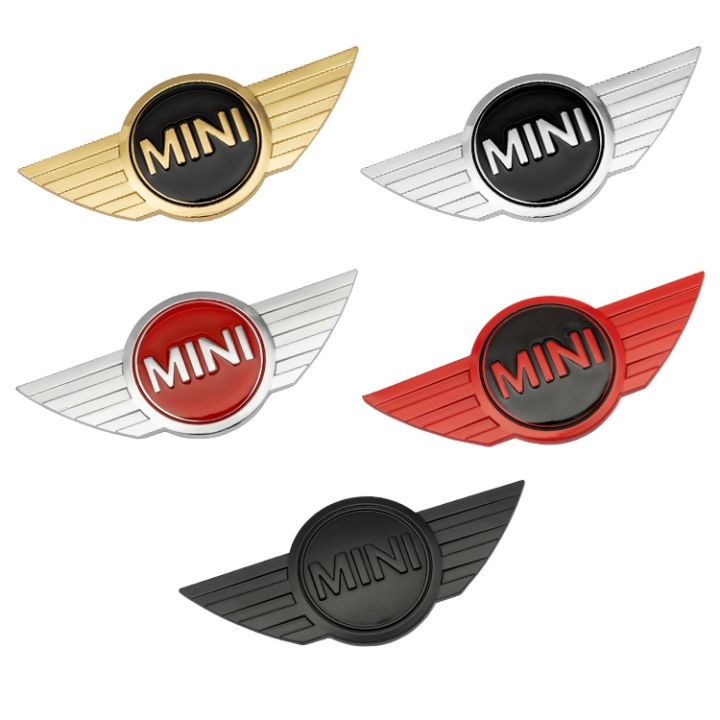 11.5cm Metal front hood logo Rear emblem for MINI Cooper R50 R52 R55 ...