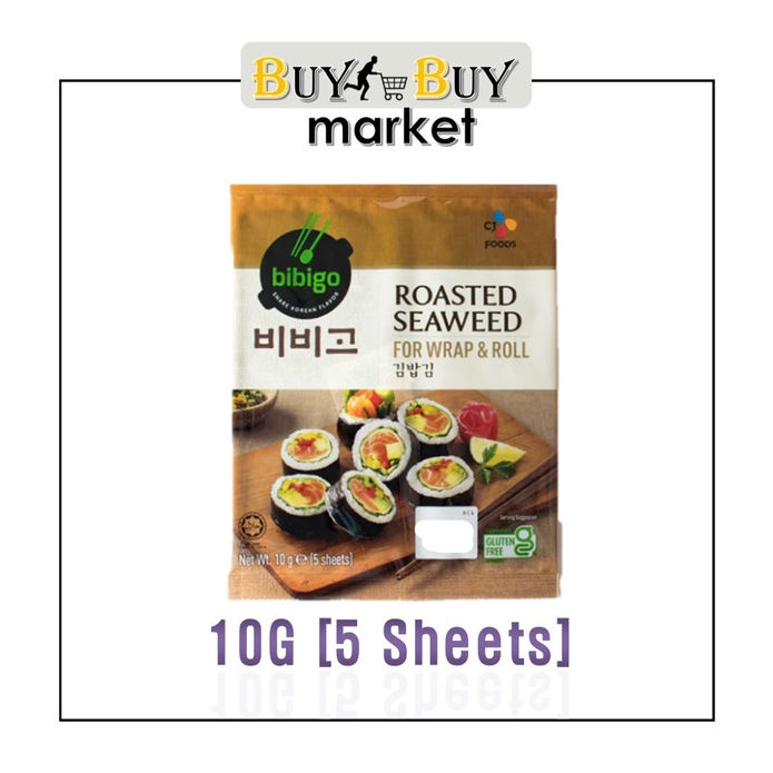 BIBIGO[5 Sheets] KIMBAP KIM "10g" [5 Sheets] | Lazada PH