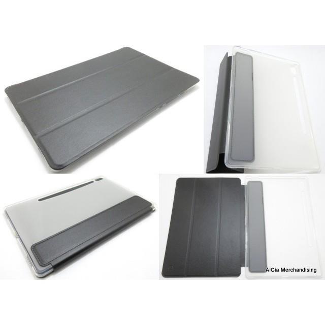 Samsung Galaxy Tab S6 T860 T865 Clamshell Leather Case with Frosted ...