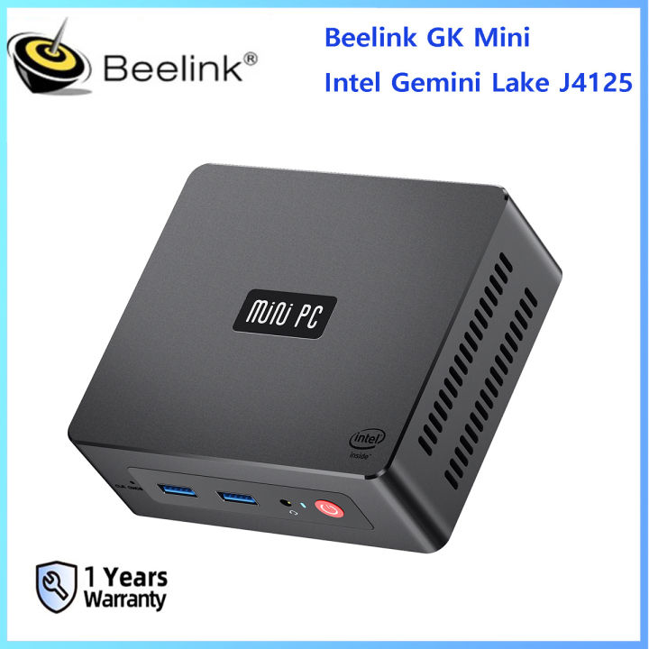 Beelink GK Mini PC Windows 11 MINI PC Intel Celeron J4125 8GB 128GB ...