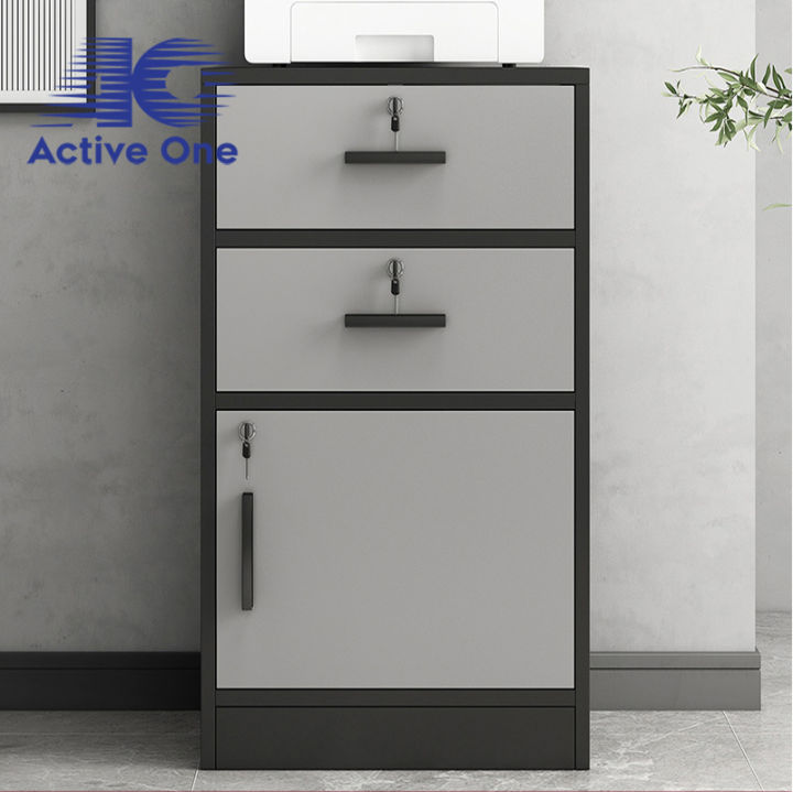 ACTIVEONE File Cabinet Storage Under Desk Locker with Lock Space Saving ...