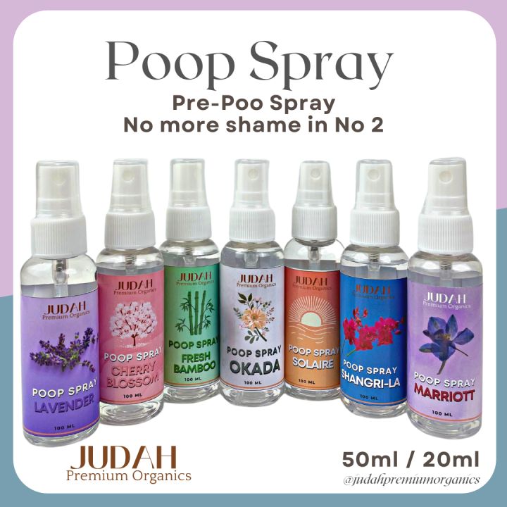 Judah Premium Organics Poop Spray Toilet, Poop Spray Perfume, Toilet ...