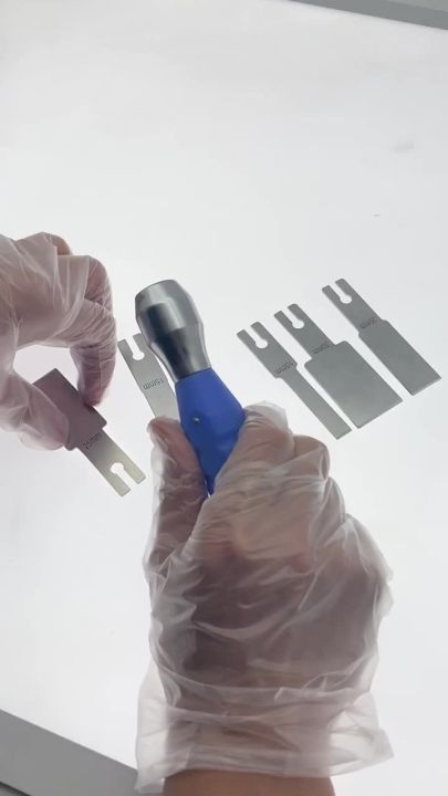 Modular Osteotomes Complete With 6 Blades Detachable thin blade bone ...