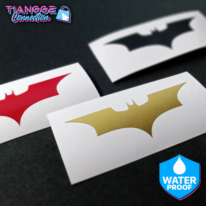 Batman Dark Knight DECAL WATERPROOF for motor car vehicle bumper e-bike ...