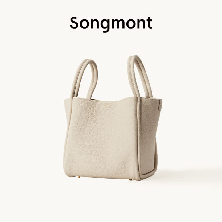 Songmont Large Song Bag Handle bags for women Full grain leather ...