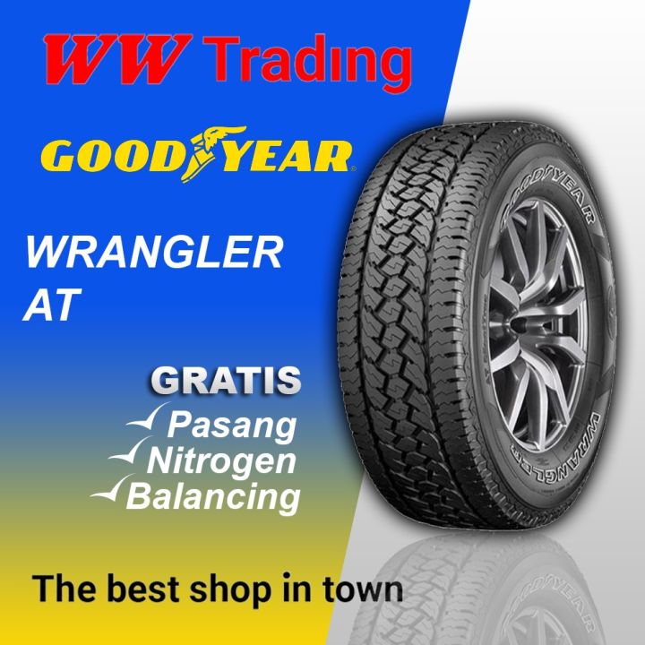 BAN GOODYEAR WRANGLER AT SILENTRAK OWL 225/65 R17 / 225 65 17 | Lazada ...