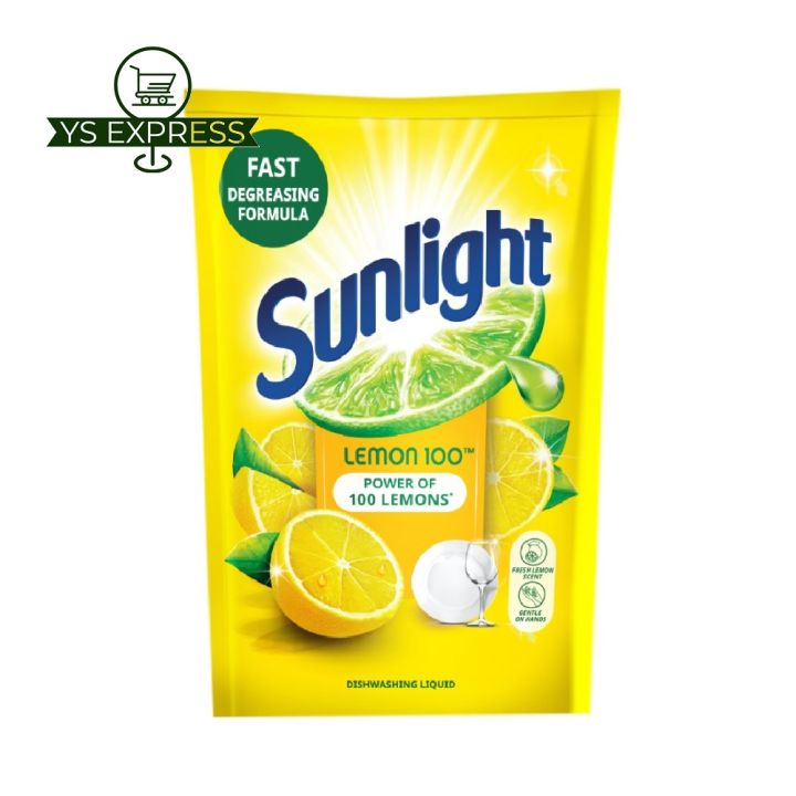 SUNLIGHT Dishwashing Liquid Lemon Refill Pack 700ml | Lazada