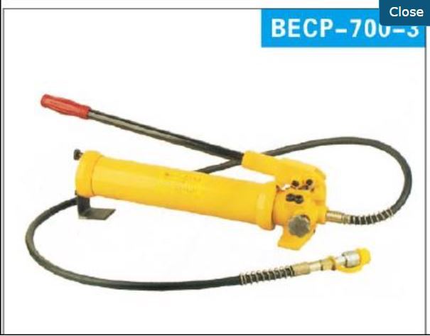 BECP-700-3 HYDRAULIC HAND PUMP MANUAL HAND | Lazada PH
