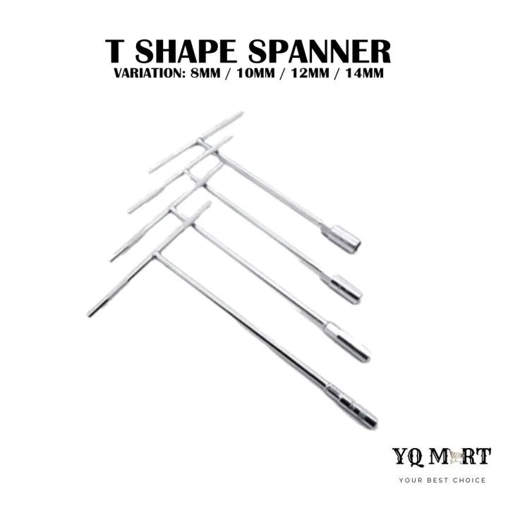 T Shape Spanner/ Multiple Size/ Socket Wrench/Repair Tool 8MM/10MM/12MM ...