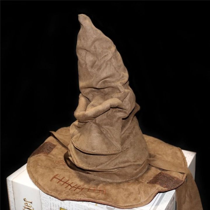 JUVIAAL Plush Sorting Hat Costume Props Cosplay Props Witch Hat ...