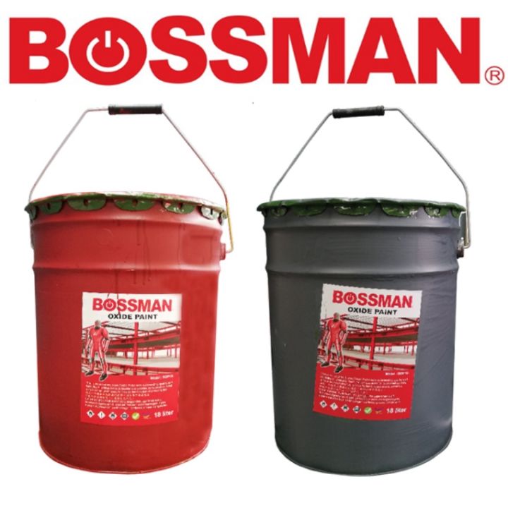 READY STOCK !!BOSSMAN OXIDE PAINT & EMULSION PAINT & WALL SEALER | Lazada