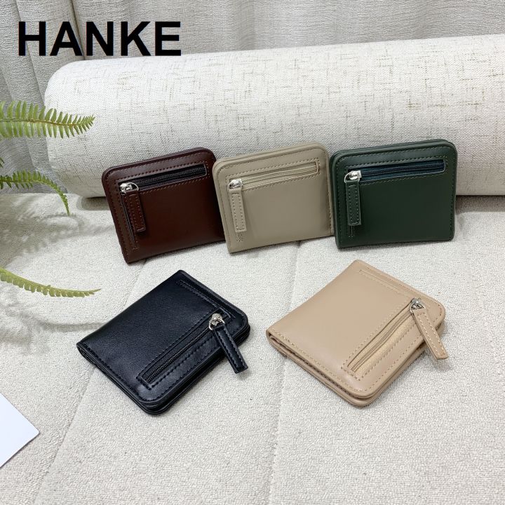 HANKE Small Slim Wallet Bifold with Card Slot Mini Coins Wallet | Lazada PH